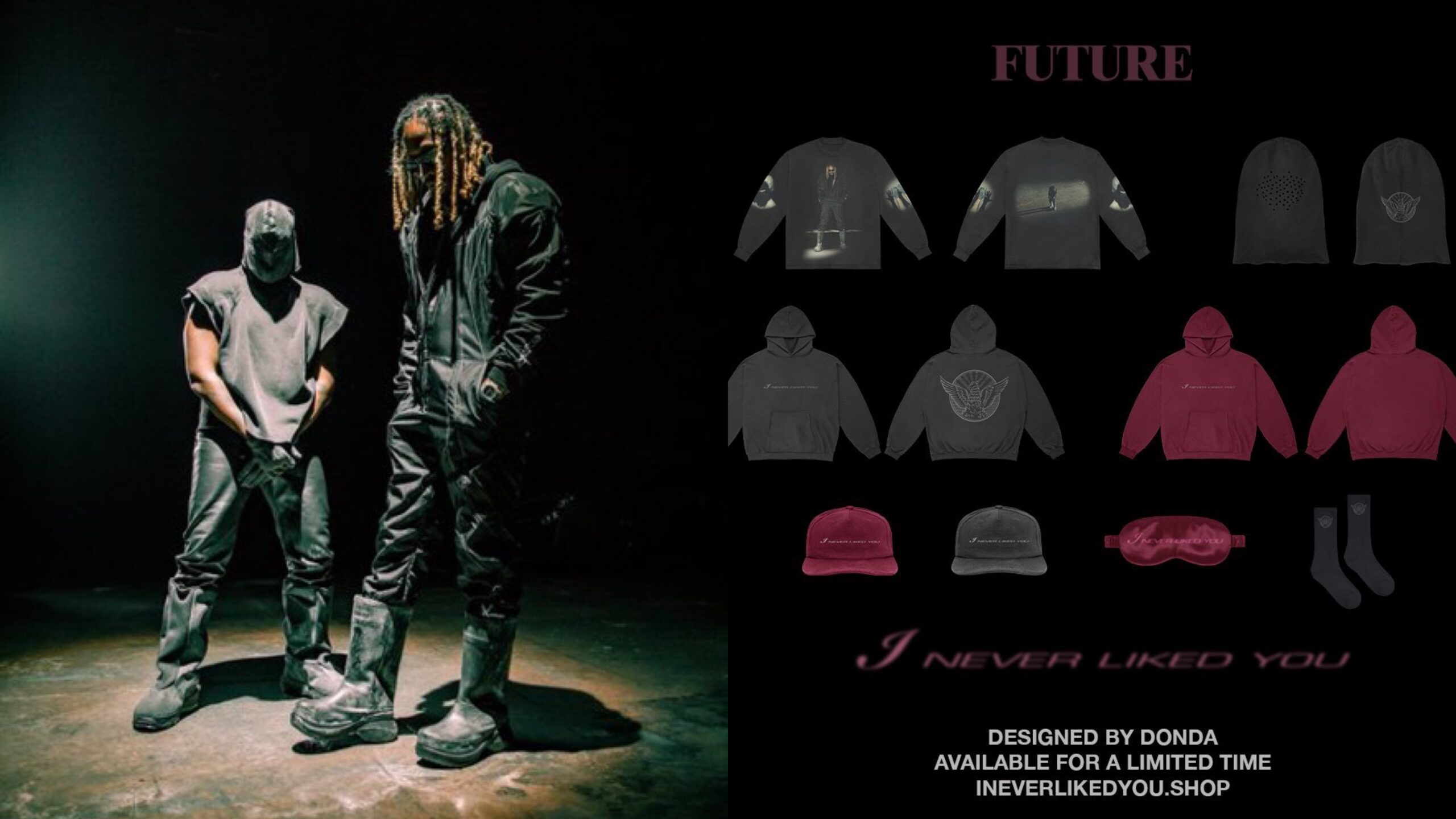 FUTURE TEAMS UP WITH YE (f.k.a. KANYE WEST) FOR MERCH COLLAB TO SUPPORT ...