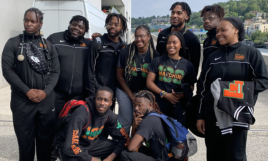 Despite Hurdles, FAMU Marching ‘100’ Band Reaches Paris For Louis ...