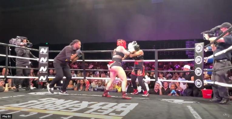 Blac Chyna and Alysia Magen’s Boxing Match Ends Up As A Draw | WATCH ...